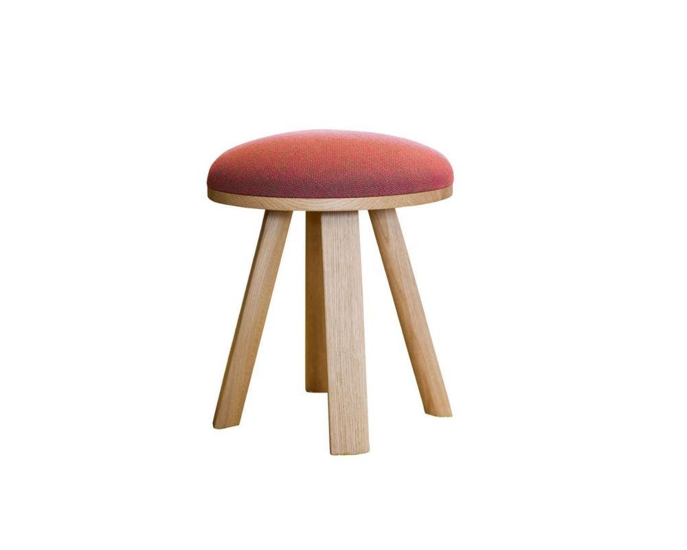 BuzziSpace BuzziMilk Stool - Upholstered