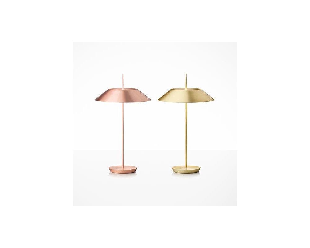 Vibia Mayfair 5507/5508 Bolt-Down Table Lamp with Metal Shade