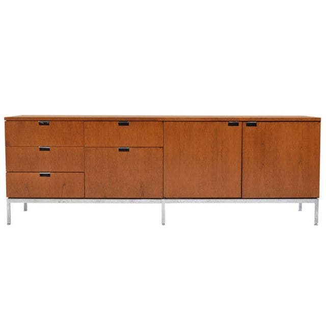 Knoll Florence Knoll Credenza - Two Position (Four Box Drawers)