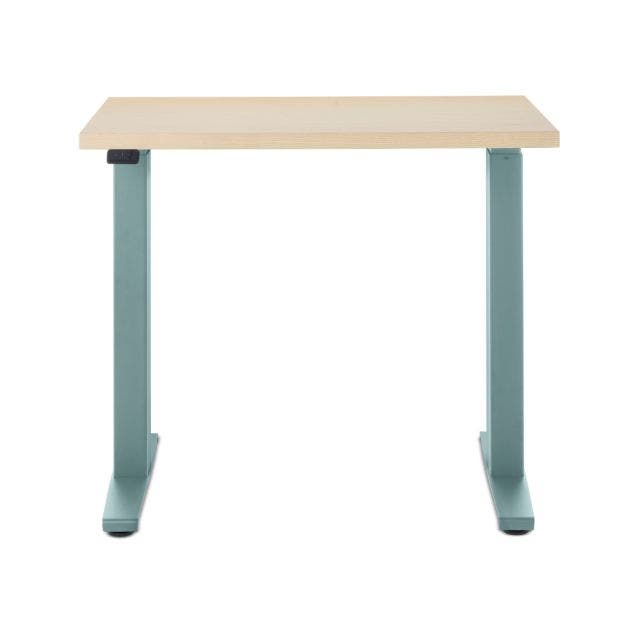 Herman Miller Motia Sit-to-Stand Rectangular Table T-Foot